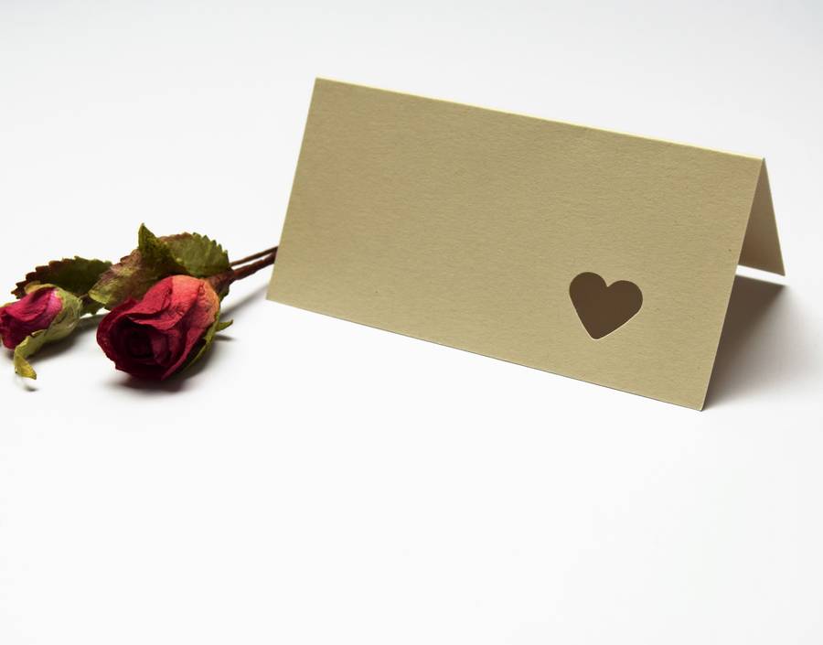 Pack Of Ten Vintage Table Name Place Cards By Yatris 