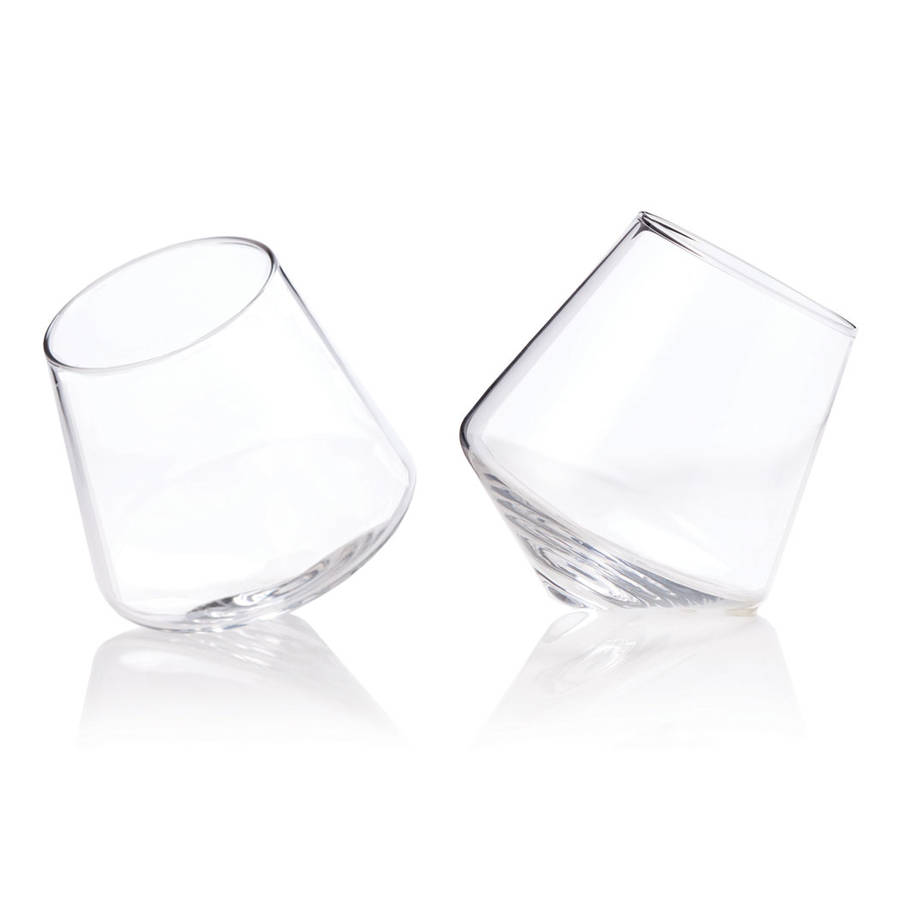 Crystal Rolling Glasses By Idyll Home Ltd