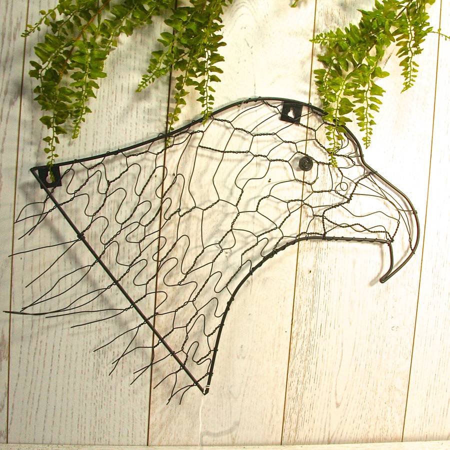 Eagle Wire Wall Art By London Garden Trading Notonthehighstreet eagle-wire-wall-art-by-london-garden-trading-notonthehighstreet
