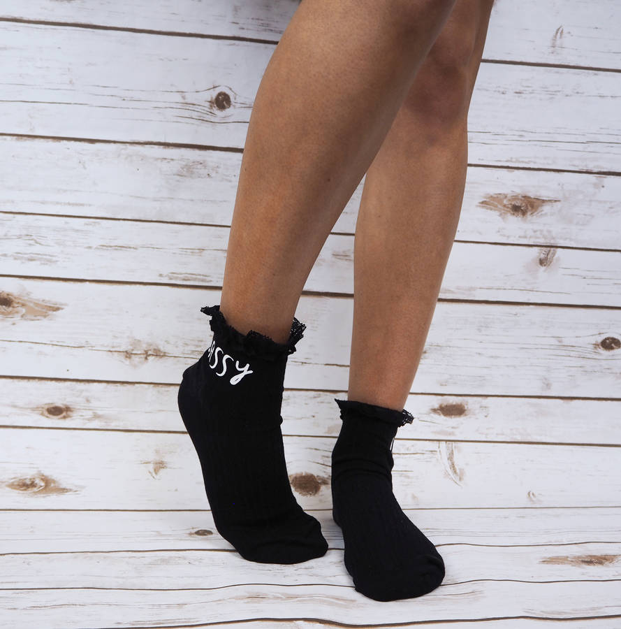 Sassy Slogan Socks By Rock On Ruby