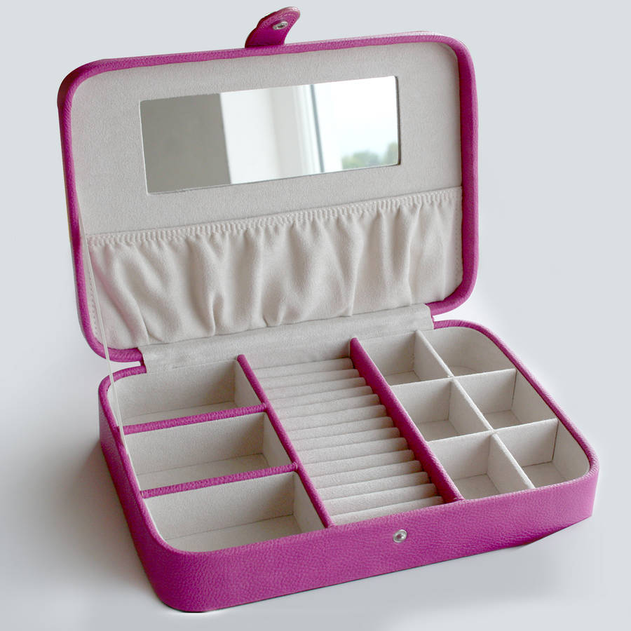 travel jewellery box by jodie byrne | notonthehighstreet.com