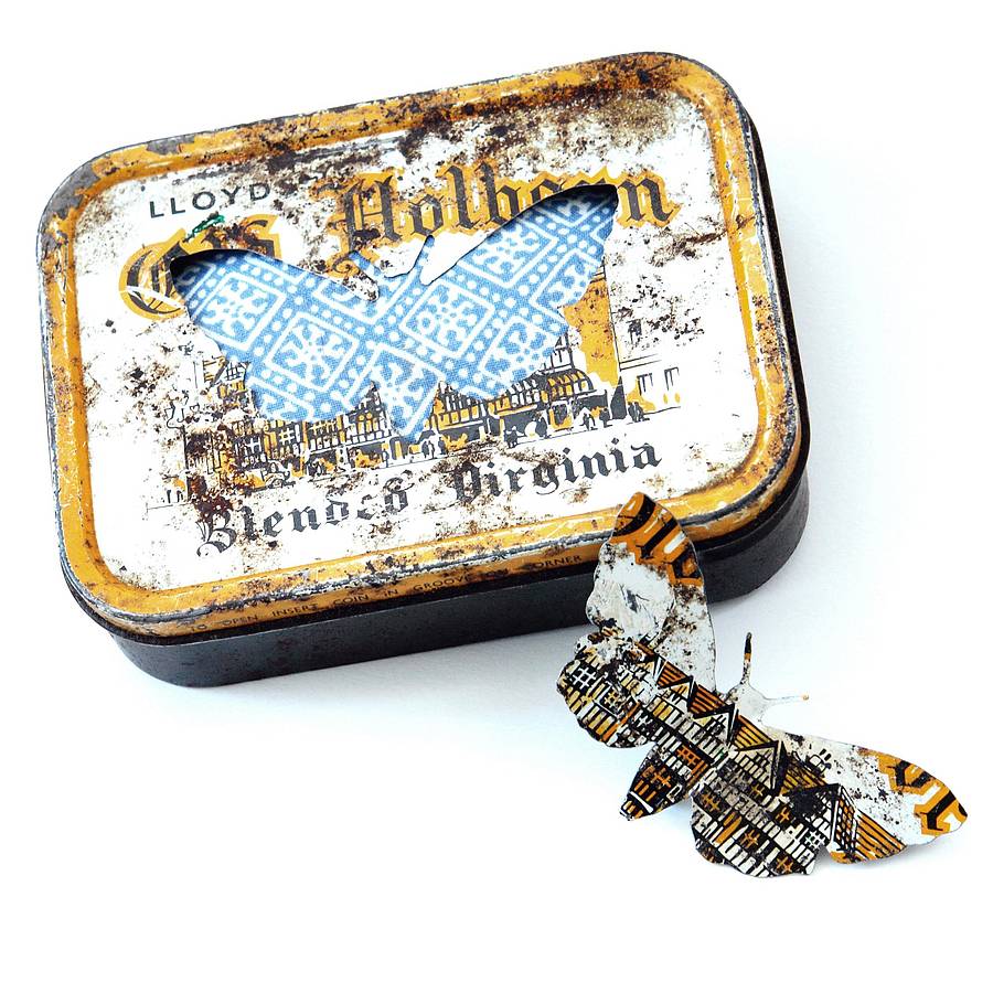 Bespoke Tin Pin By The Aviary