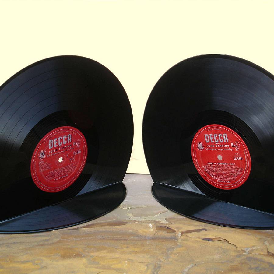 Large Vinyl Record Bookends Lp s By Vinyl Village Notonthehighstreet large-vinyl-record-bookends-lp-s-by-vinyl-village-notonthehighstreet