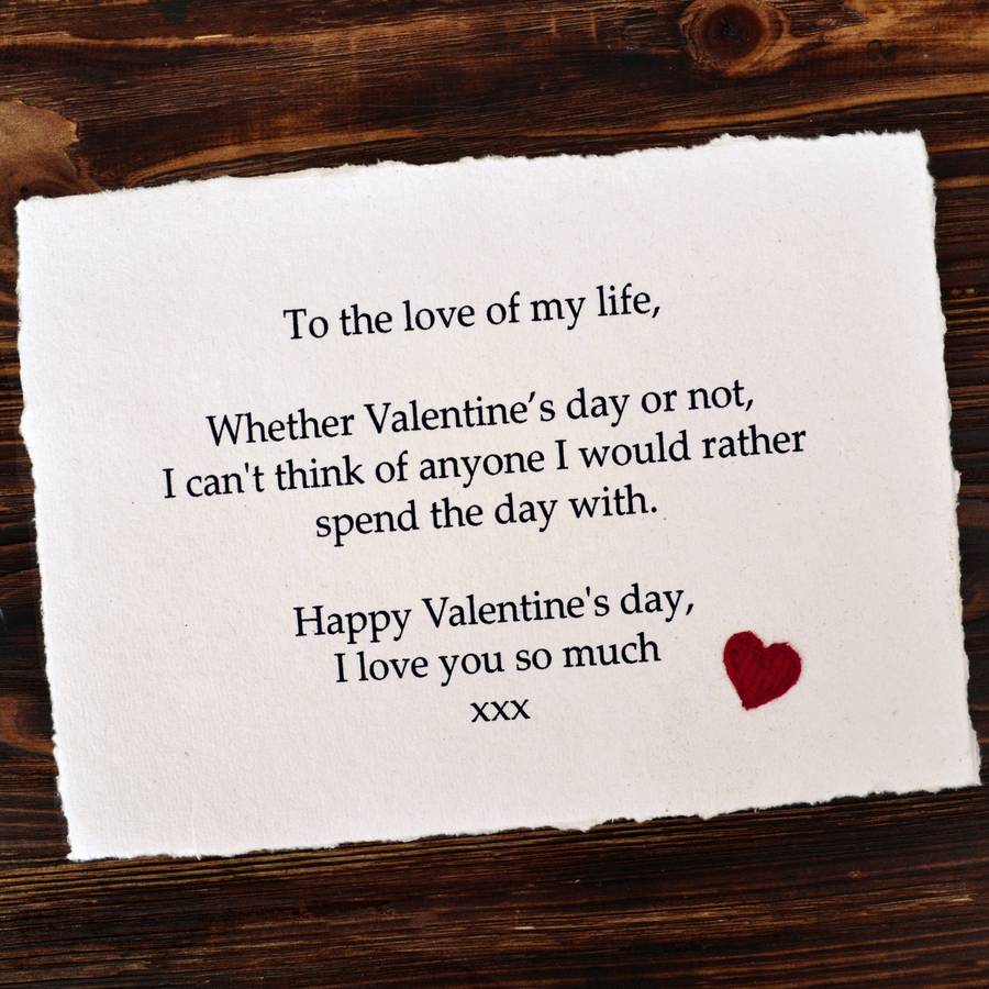 Personalised Message Valentines Gift By Jenny Arnott Cards Gifts 
