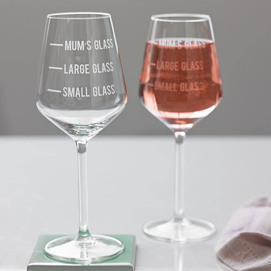 Personalised Mum s Measure Wine Glass By Becky Broome Personalised Mum s Measure Wine Glass By Becky Broome