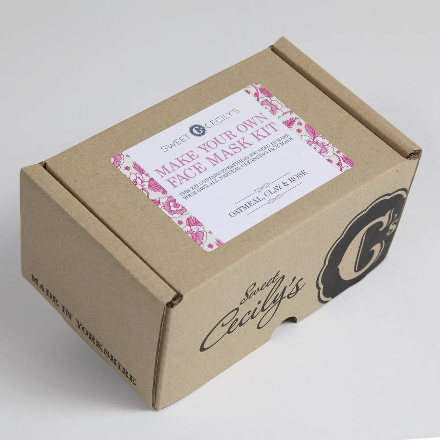 Make Your Own Face Mask Kit By Sweet Cecily s Notonthehighstreet