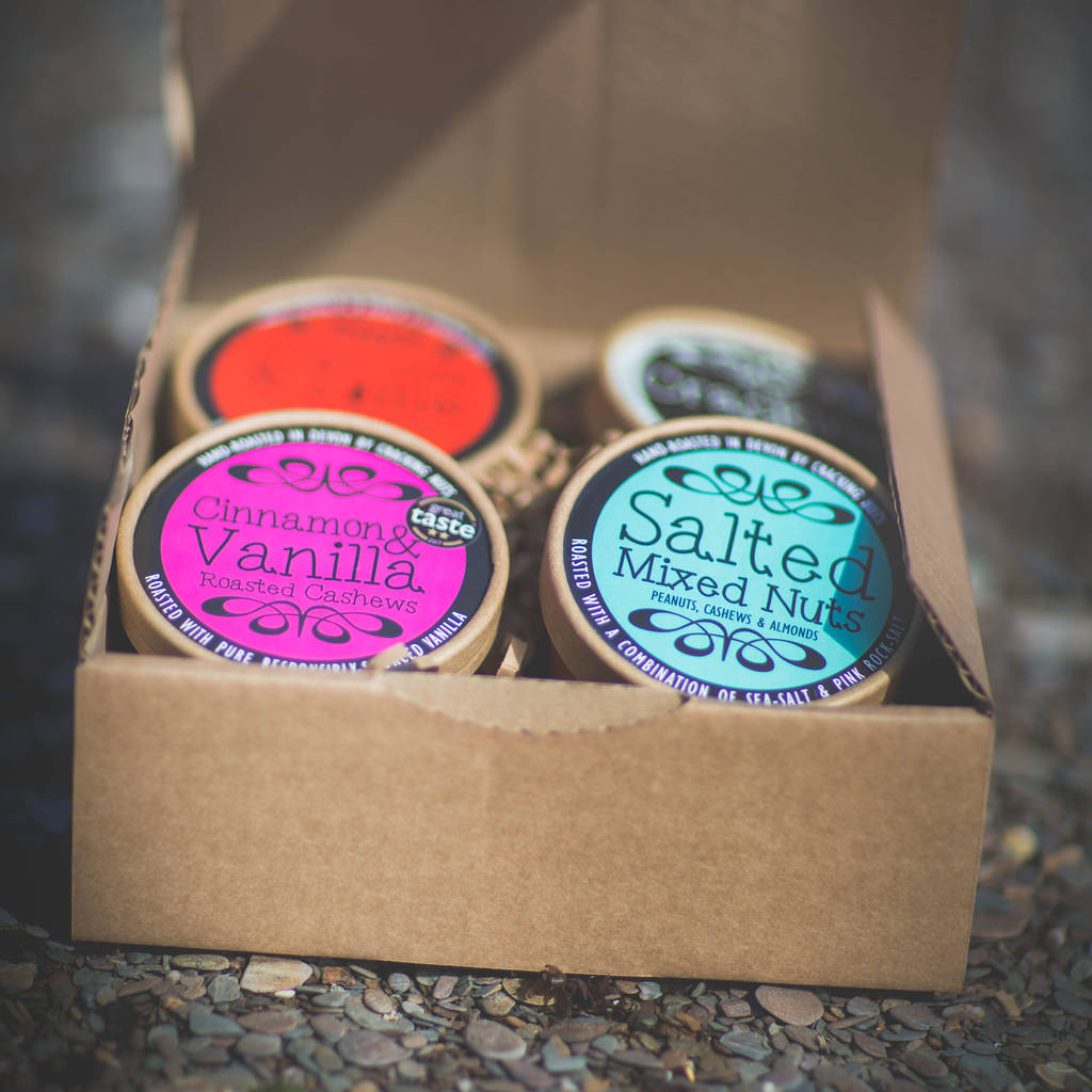 Cracking Nuts Selection Box Four Tubs By Cracking Nuts ...