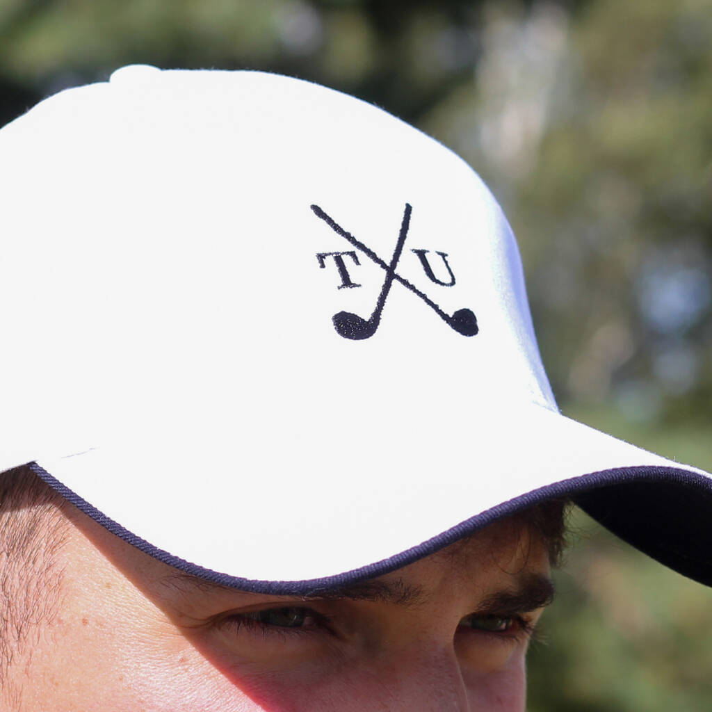 Personalised Mens Golf Club Cap Hat Gift For Him By That s Nice That