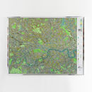 london wall map by the future mapping company | notonthehighstreet.com