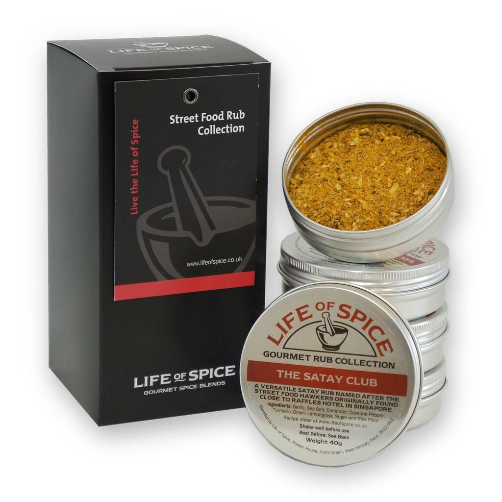 the famous five street food rub collection by life of spice ...