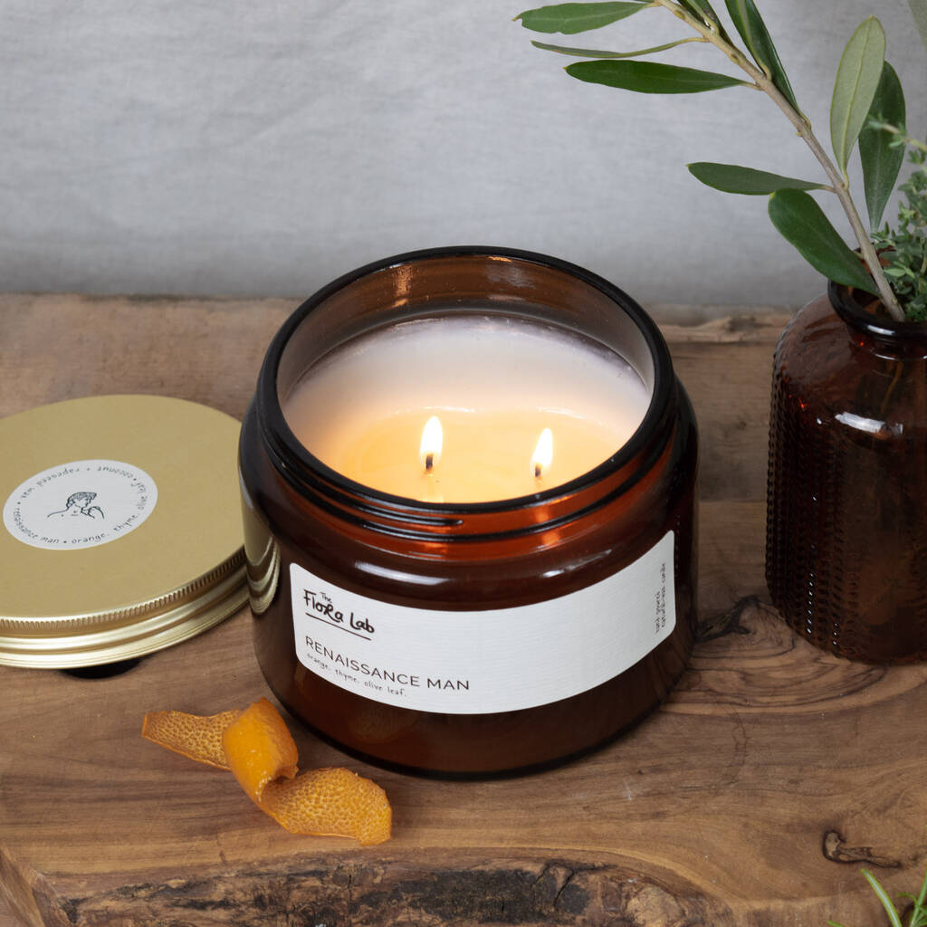 Renaissance Man Natural Wax Candle By The Flora Lab ...