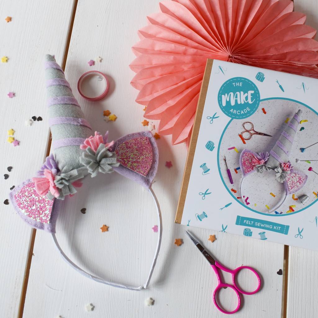 unicorn horn headpiece craft kit by the make arcade ...