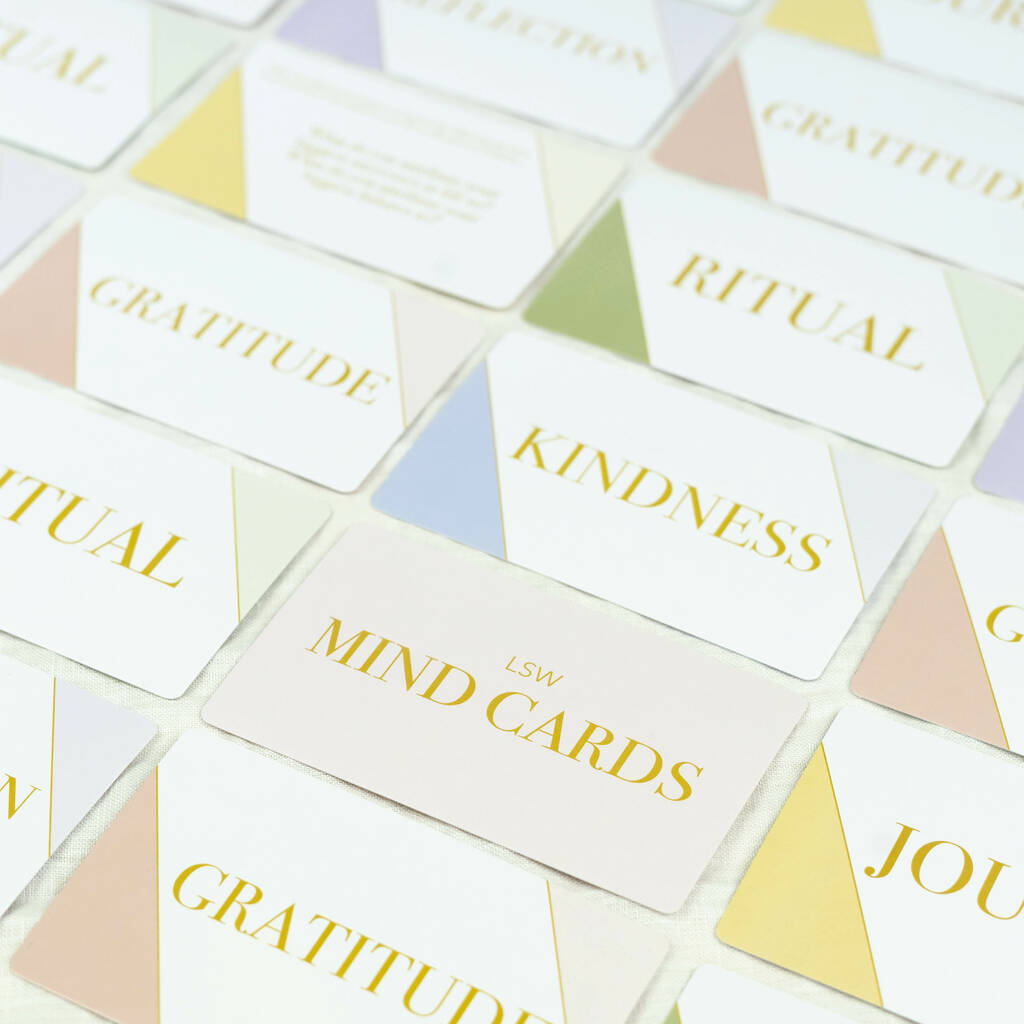 'mind Cards' Mindfulness And Wellbeing Cards By Lsw London ...