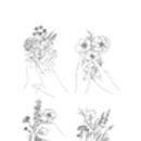 British Sign Language Hope Print, Unframed By Gem Pang Illustration ...