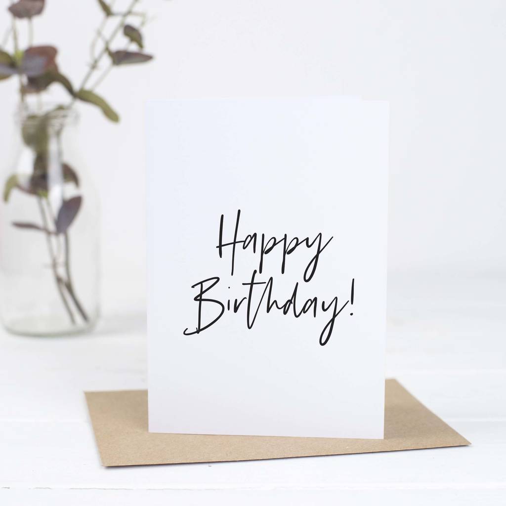  zko Kol sa Pri ahova Simple Happy Birthday Card Ch baj ce D chodca 