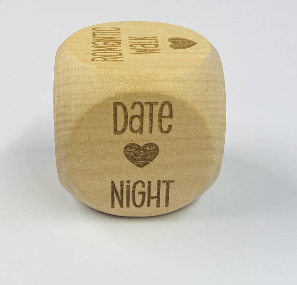 Personalised Date Night Decision Dice By Crafty Meys ...