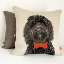 Cockerpoo Feature Cushion Cover By Keylime Design | notonthehighstreet.com