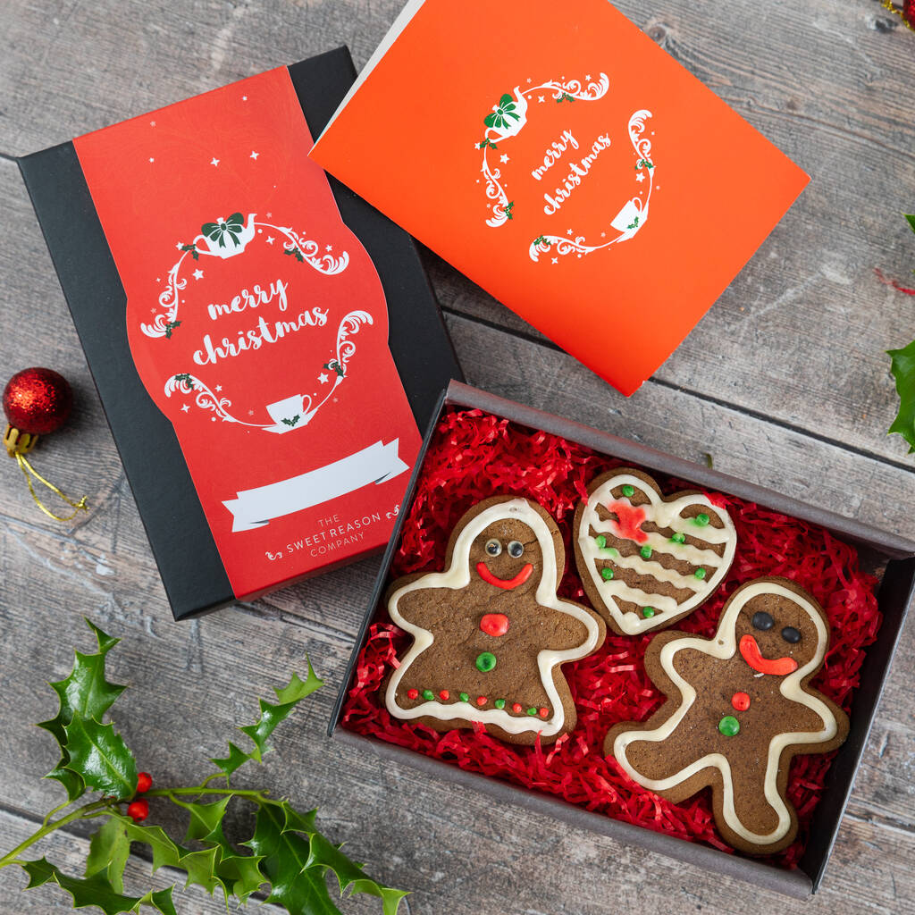 Gingerbread Love Gift Box By The Sweet Reason Company