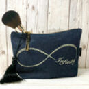Infinity Denim Bag By Lovethelinks | notonthehighstreet.com