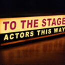 Illuminated Stage Door Sign By Daughters Of The Revolution ...