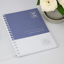 personalised 2020 diary for clubs/schools with badge by designed ...