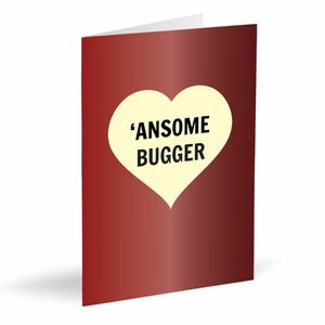 'Ansome Bugger Card By Dialectable