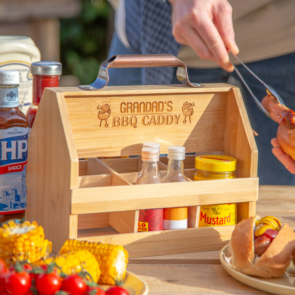 Personalised Barbecue Condiment Holder By Duncan Stewart ...