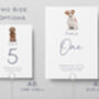 Dog Wedding Table Numbers By Ottie Design | notonthehighstreet.com