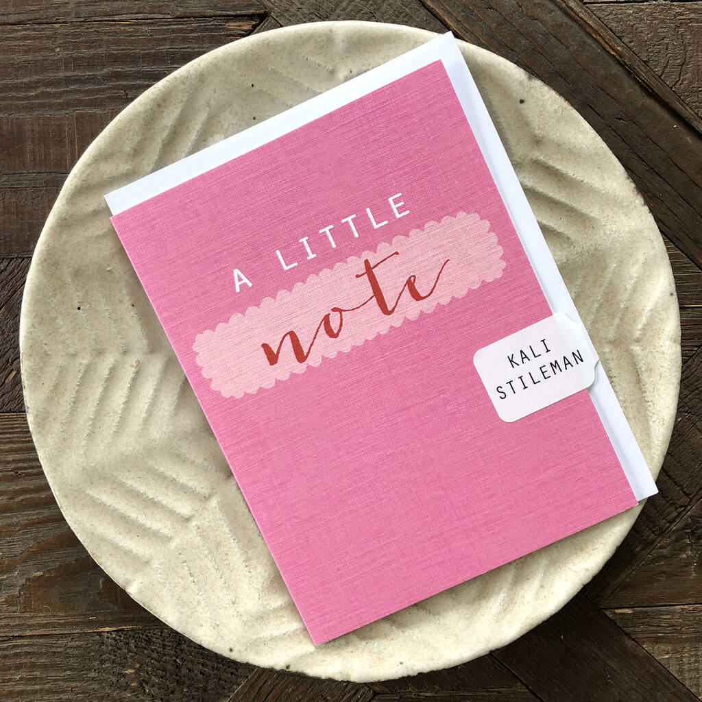 Mini Little Note Card By Kali Stileman Publishing