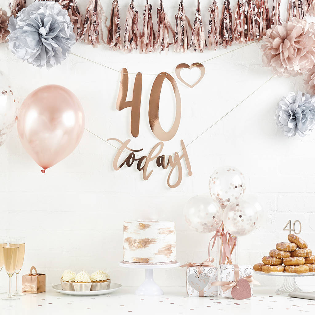 Create Your Own Birthday Bunting Party Decoration By Peach Blossom 