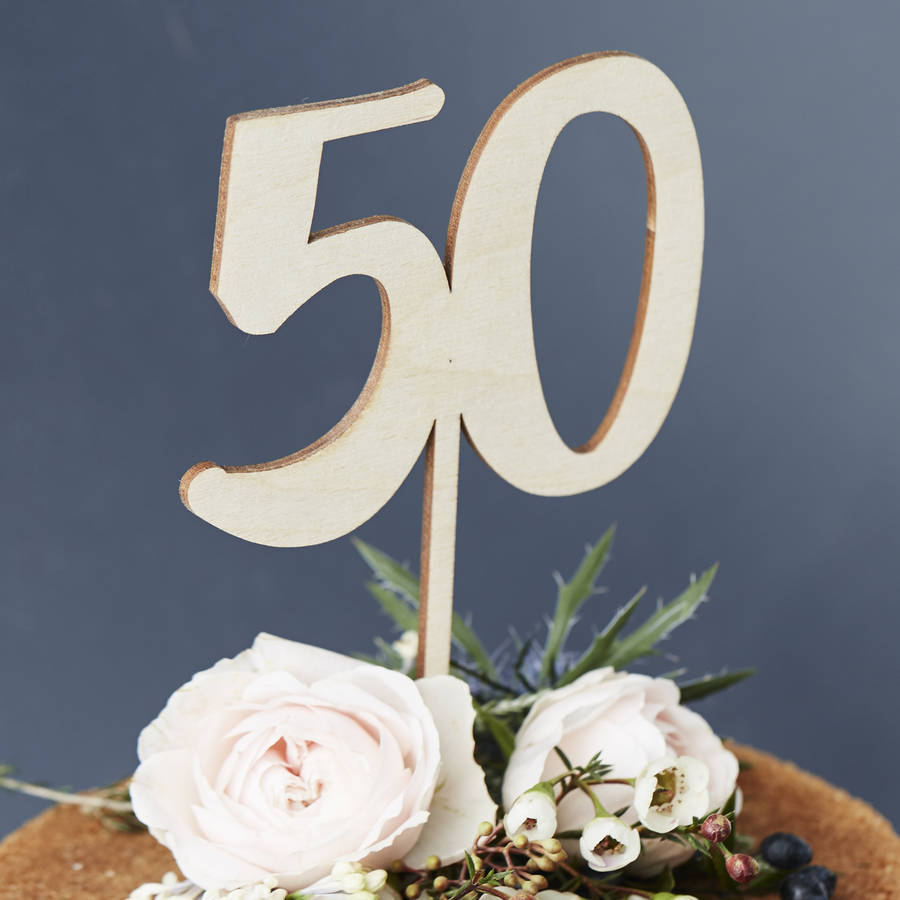 birthday age cake topper by sophia victoria joy | notonthehighstreet.com