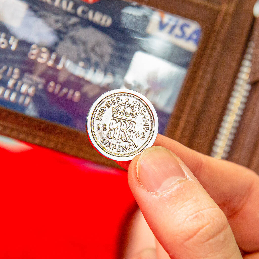 80th Birthday 1942 Sixpence Keepsake Coin Token By Ellie Ellie ...