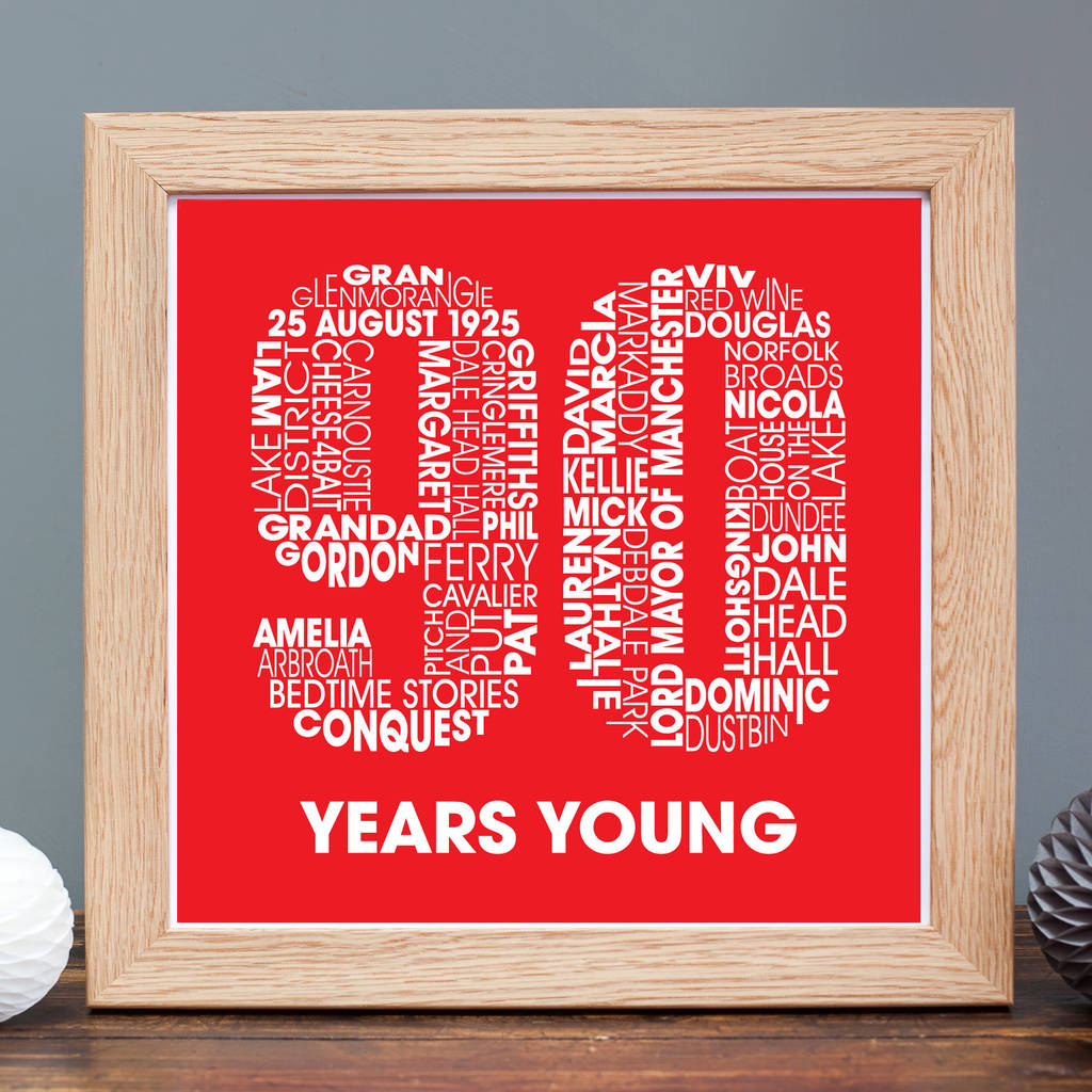 Personalised 90th Birthday Print By Mrs L Cards Notonthehighstreet personalised-90th-birthday-print-by-mrs-l-cards-notonthehighstreet
