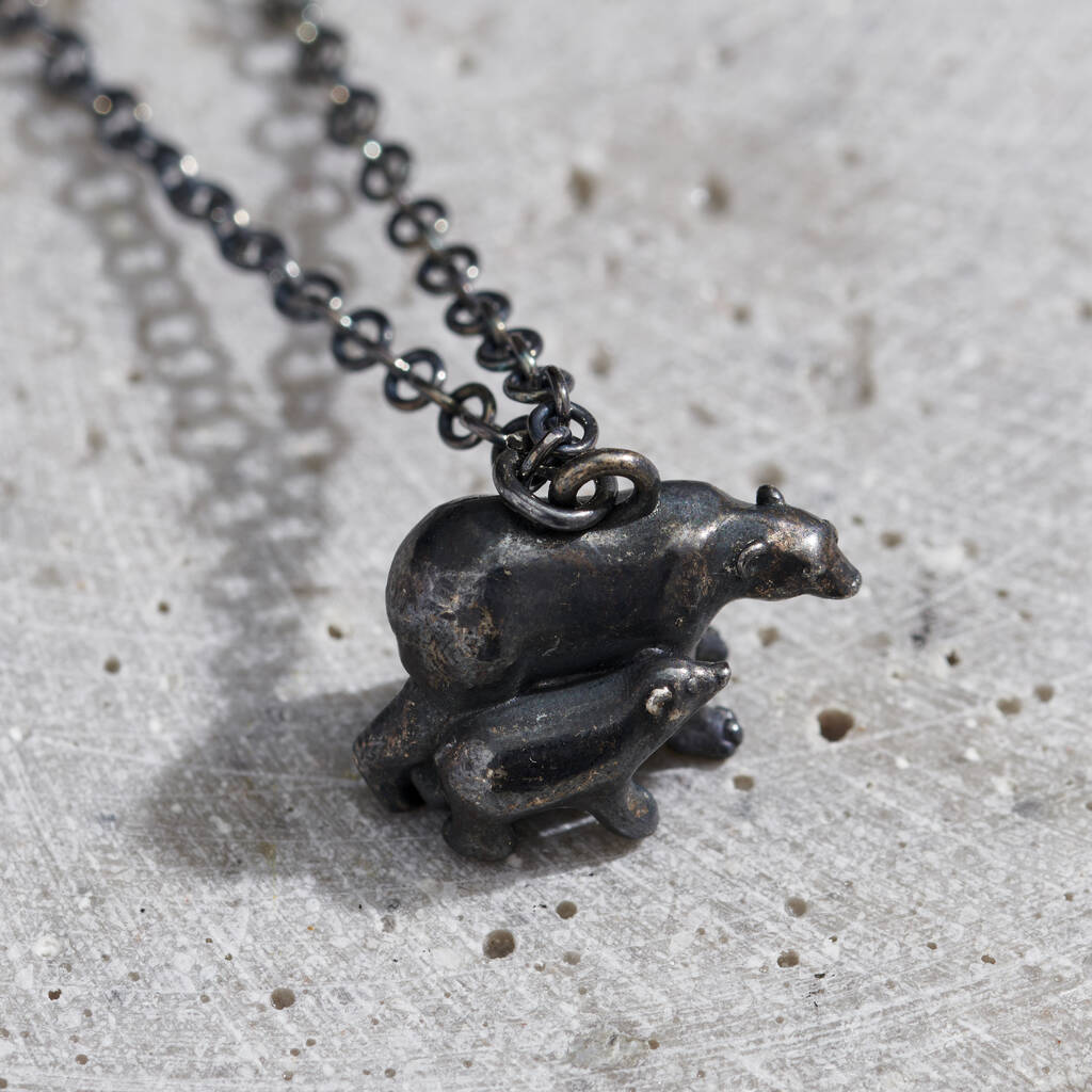 Mens bear pendant store