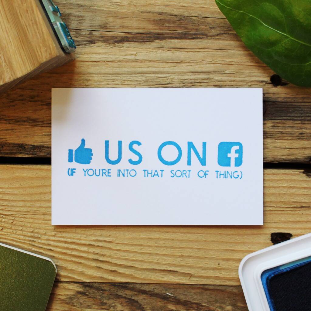 Like Us On Facebook Stamp By Get Stamped