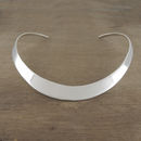 Solid Sterling Silver Classic Choker By Otis Jaxon | notonthehighstreet.com