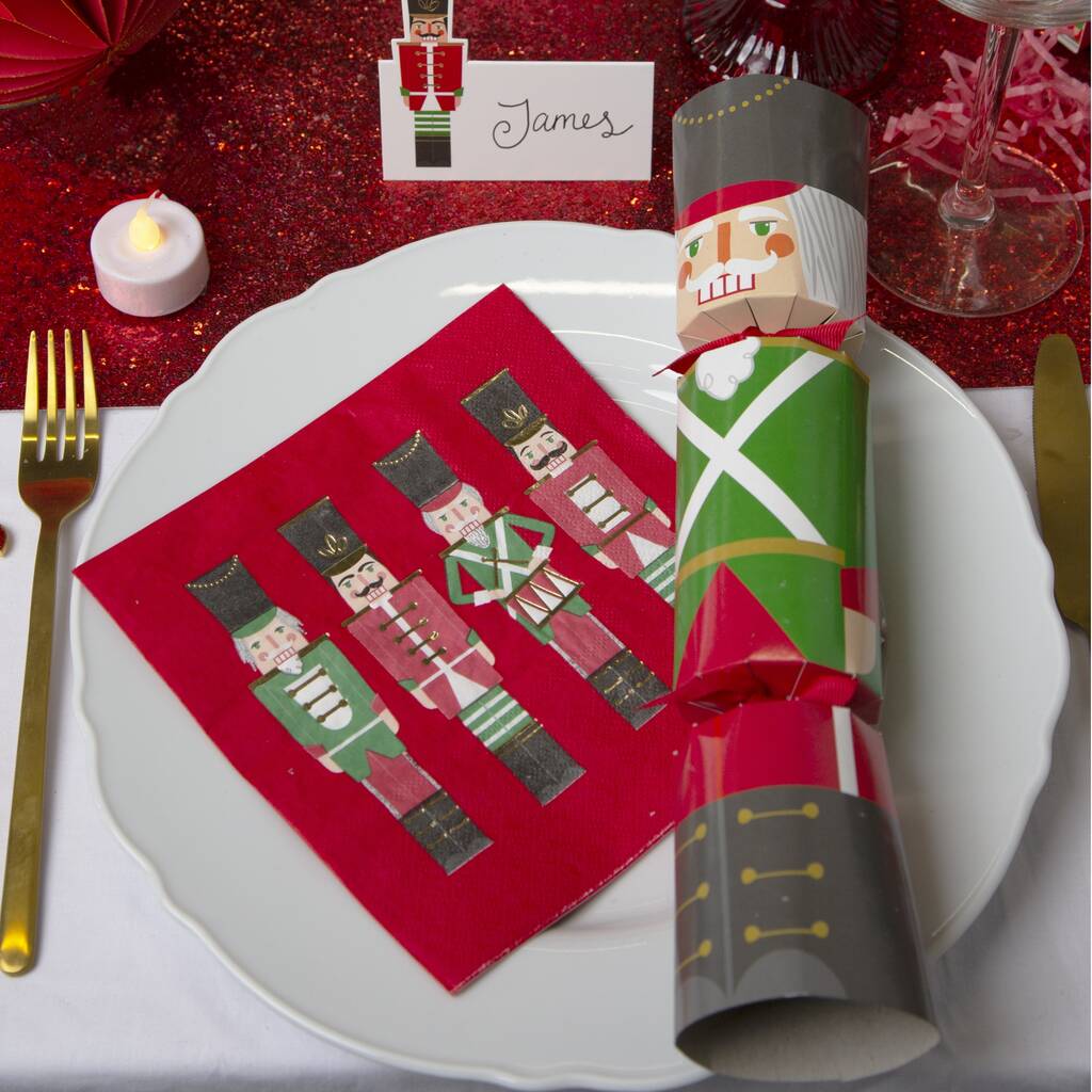 Nutcracker Christmas Table Setting Pack By Bunting & Barrow ...