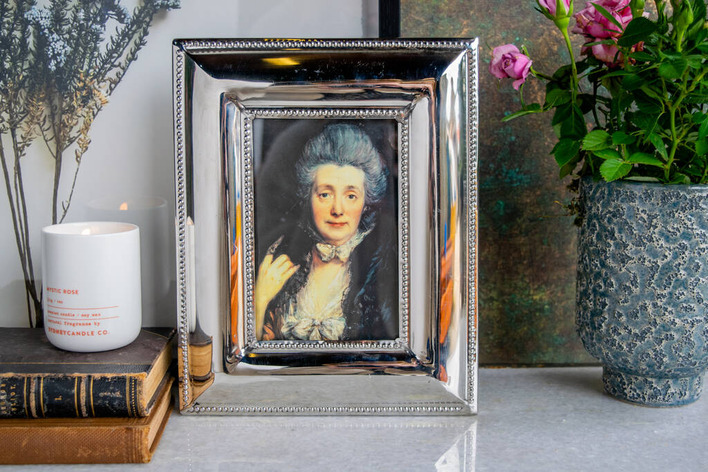 Small Beaded Edge Photo Frame By Culinary Concepts London