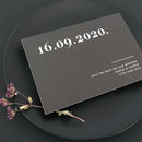 Bold Note Save The Date By Paper Grace | notonthehighstreet.com