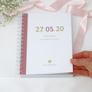 Personalised Date Wedding Planner Handbook By Designed ...