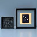 Orion Constellation Woodblock Print By Simoons Studio ...