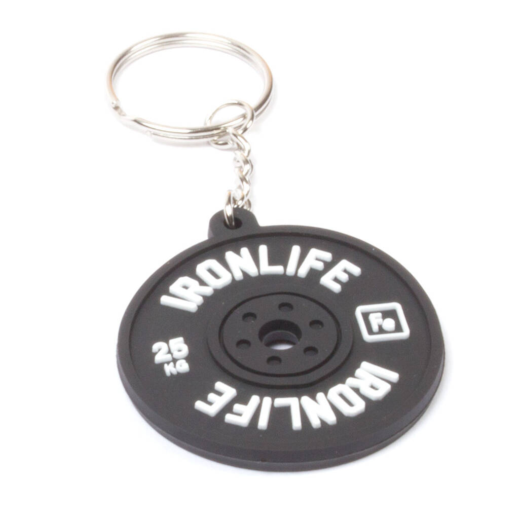 Weight Plate Key Ring By Yeah Boo | notonthehighstreet.com