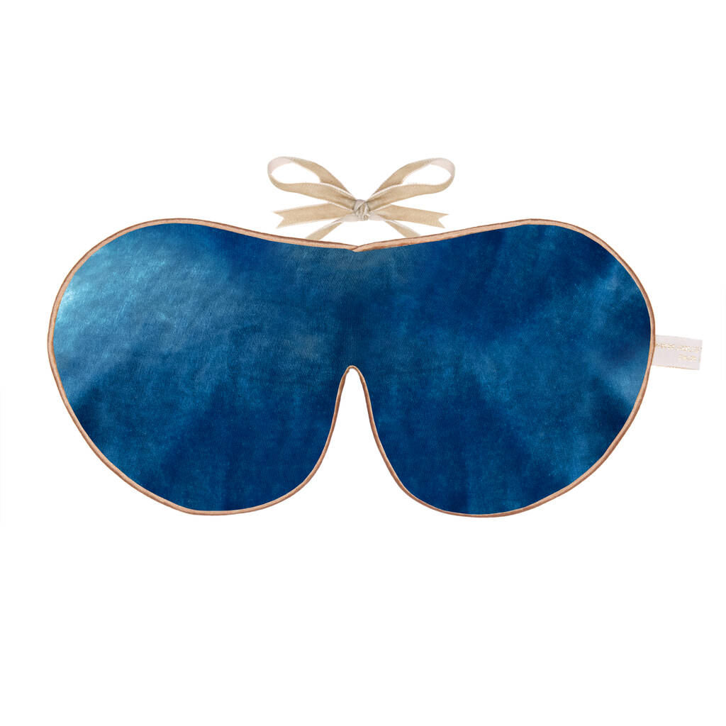 Silk Velvet Lavender Sleep Mask By Holistic Silk | notonthehighstreet.com