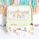 Safari Tin Tea Set With Personalised Carry Case By Red Berry Apple ...