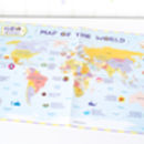 Child's World Map By Geo Journey | notonthehighstreet.com
