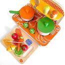 Wooden Kitchen Toy By Bee Smart | notonthehighstreet.com