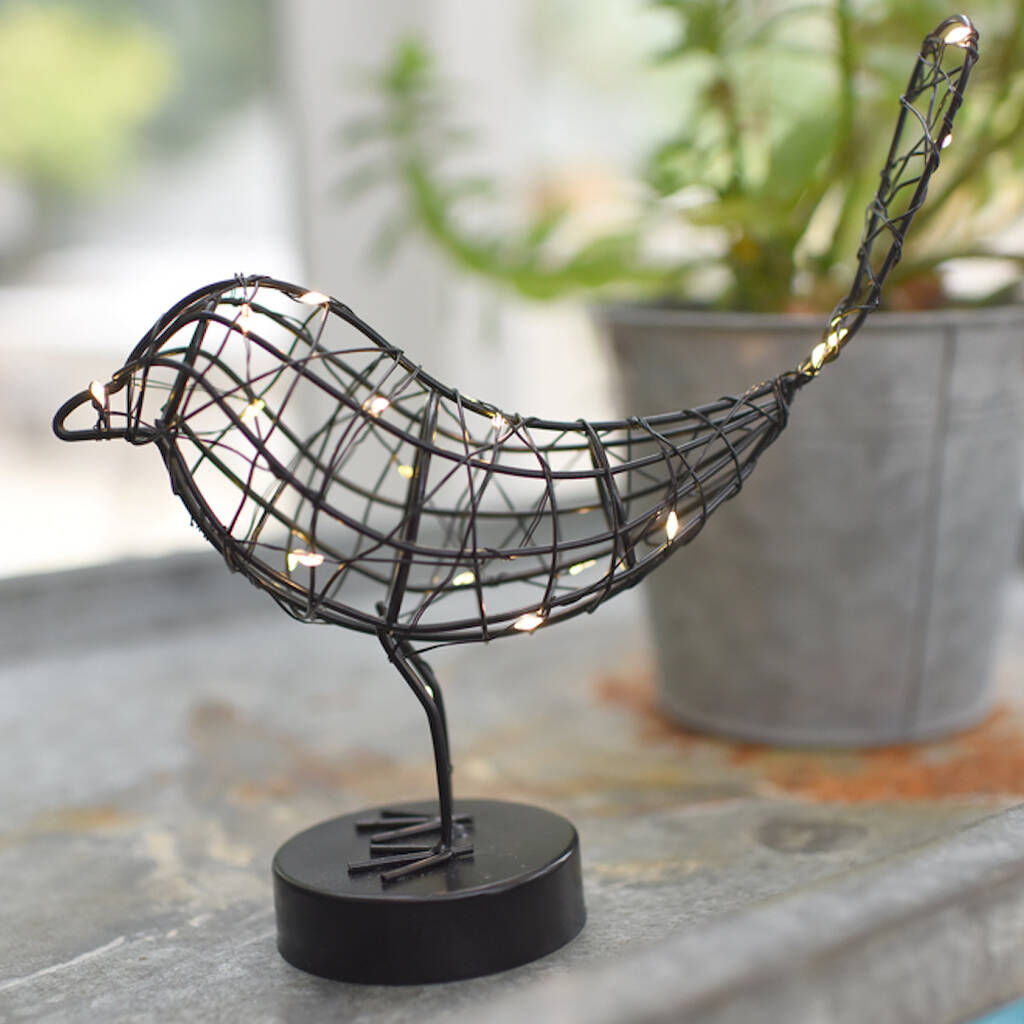 Robin Christmas Light By Idyll Home | notonthehighstreet.com