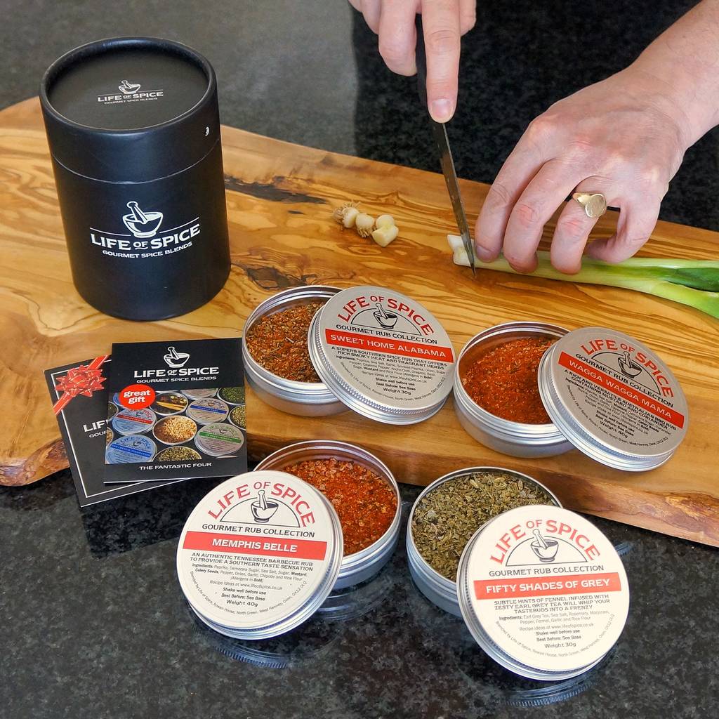 The Fantastic Four Bbq Rub Collection By Life Of Spice ...