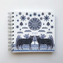 2020/2021 Diary Wolves And Moon By Prism Of Starlings ...