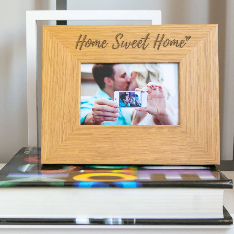 home sweet home quote photo frame by dust and things ...